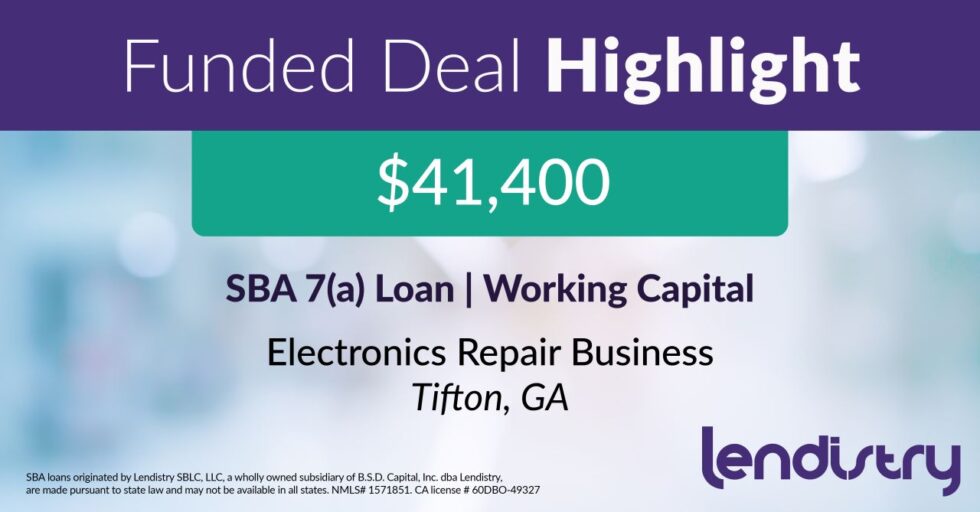 Lendistry | Small Business Lending