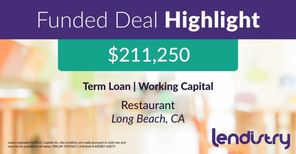 Lendistry | Small Business Lending